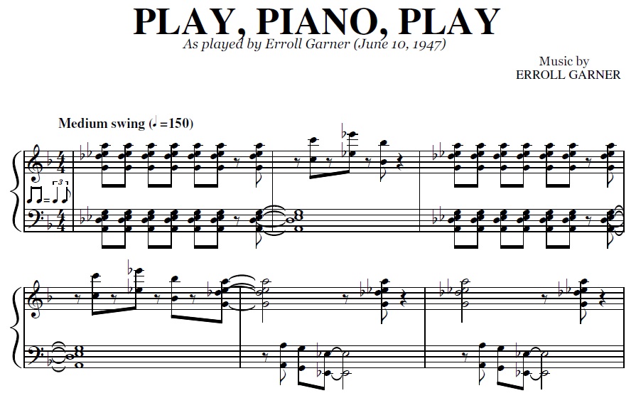 Erroll Garner Transcriptions Pdf To Jpg - easysitetelevision